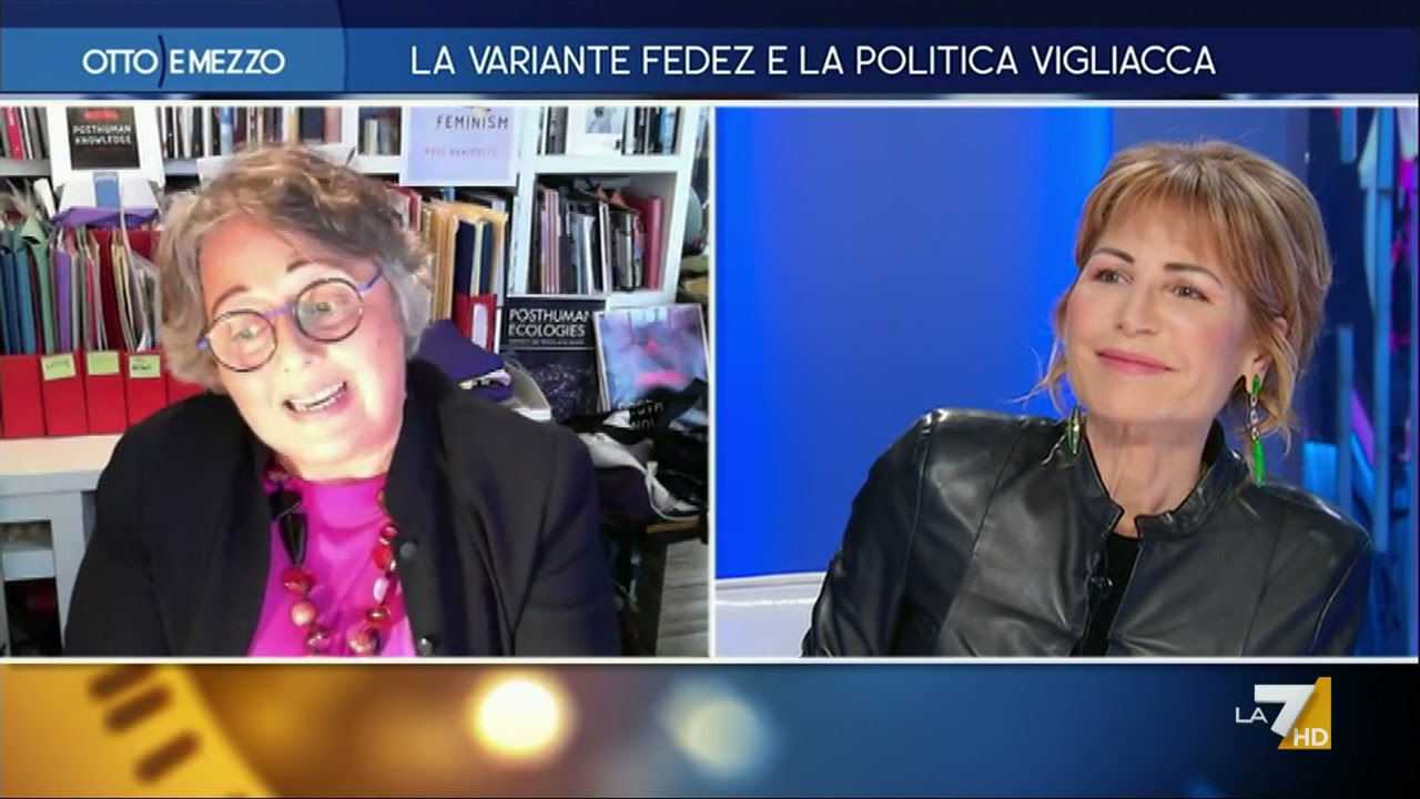 Watch Rosi Braidotti on "Otto e Mezzo" - Rhizomic Research